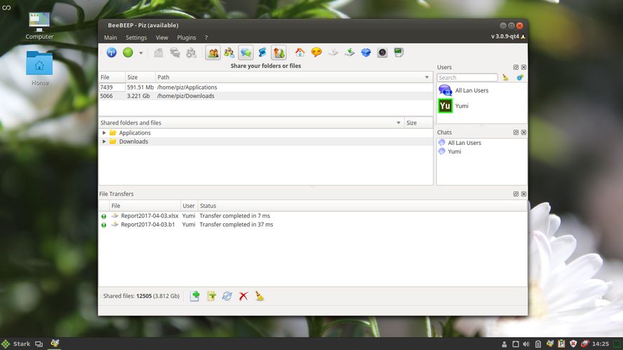BeeBEEP: You can message and share files inside your intranet without a ...