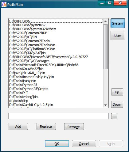 Pathman Alternatives: Top 5 Environment Variables Editors & Similar ...