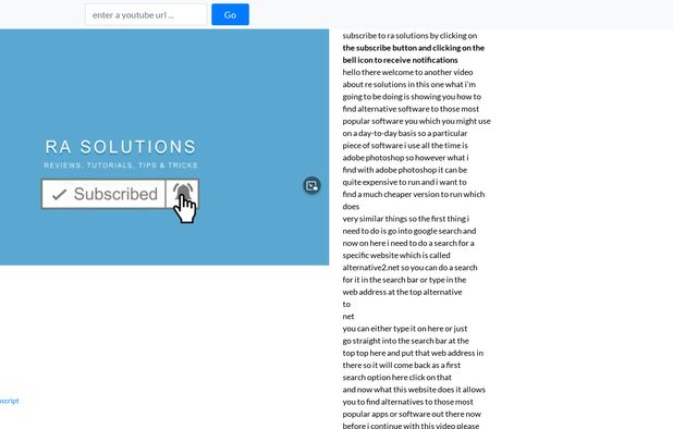 Youtube to Transcript Alternatives and Similar Extensions & Add-Ons ...