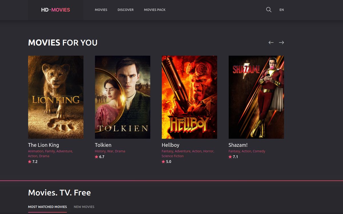 HD Movies Online Alternatives and Similar Sites / Apps | AlternativeTo