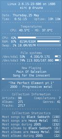 Conky: Displays any kind of information on your desktop | AlternativeTo
