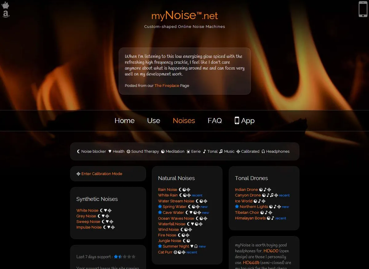 myNoise: App Reviews, Features, Pricing & Download | AlternativeTo