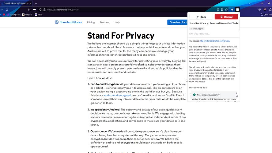 Standard Notes: End-to-end encrypted notes app | AlternativeTo