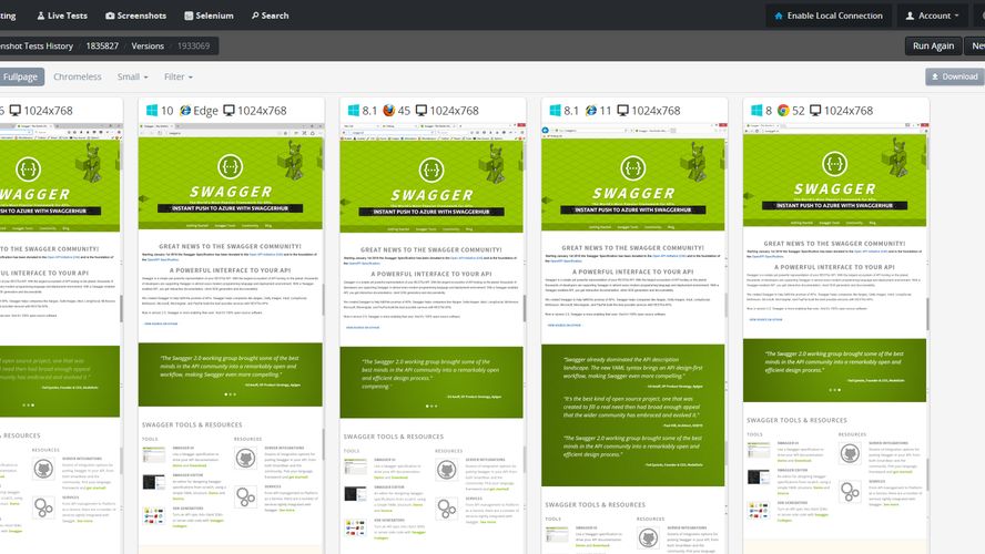 Crossbrowsertesting Run Manual Visual Or Automated Tests On Your Website Or Web Application
