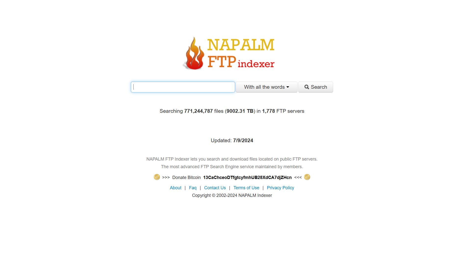 Napalm FTP Indexer: The most advanced FTP Indexer and FTP Search ...