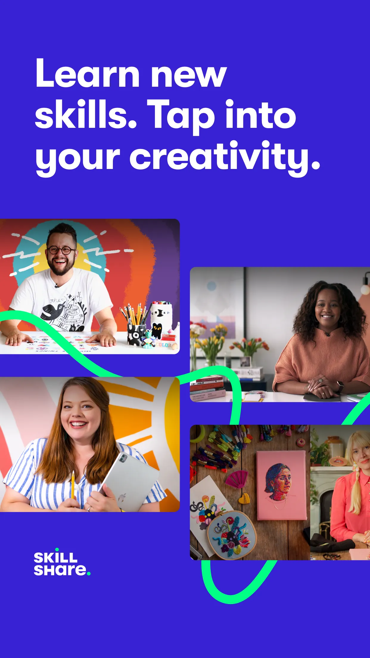 SkillShare: Learn creative skills in just 15 minutes a day with bite ...
