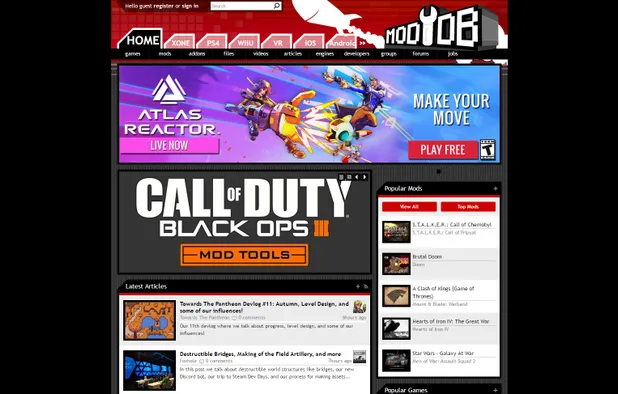 Mod DB: The largest website dedicated to | AlternativeTo