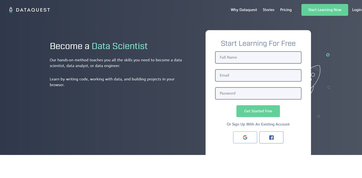 Dataquest Alternatives 25 Online Education And Code Learning Services Alternativeto