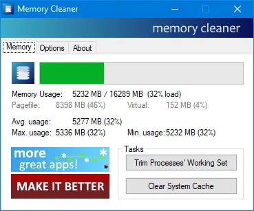 Memory Cleaner Alternatives - Explore Similar Software | AlternativeTo