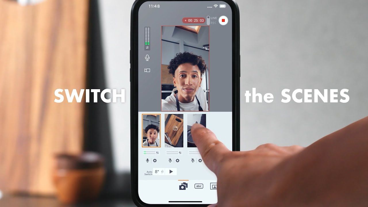 Live Switcher Mobile: This is a multi-angle live streaming application ...