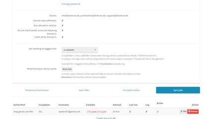 mailcow: dockerized: Mailcow is a mail server suite based on Dovecot, Postfix, SOGo, Rspamd and ...