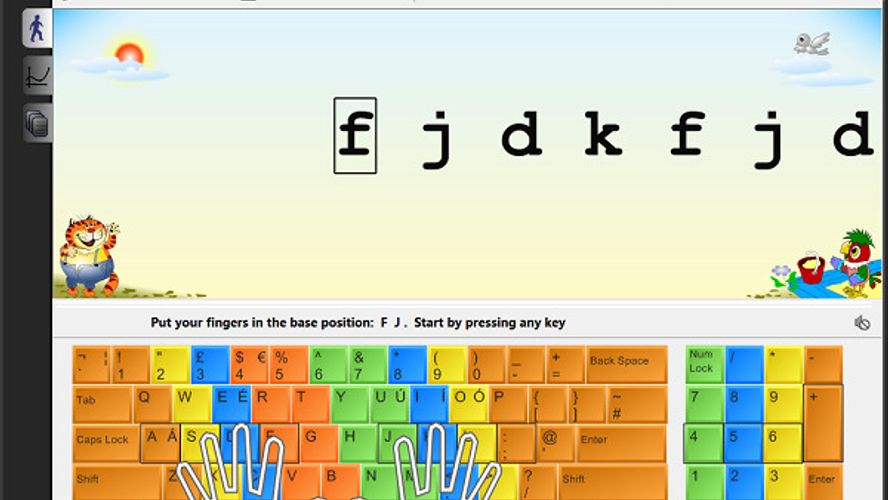 Rapid Typing Tutor: Makes keyboard training fun and entertaining ...