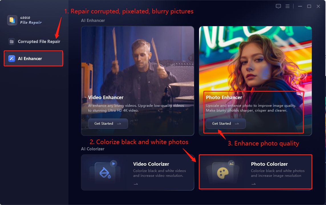 4DDiG Photo Enhancer Alternatives and Similar Software | AlternativeTo
