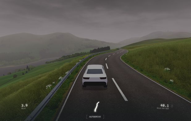 Slow Roads: A casual driving game all about finding peace in a long ...