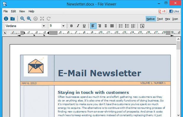 File Viewer Lite: Free file viewer for Windows that allows you to open ...