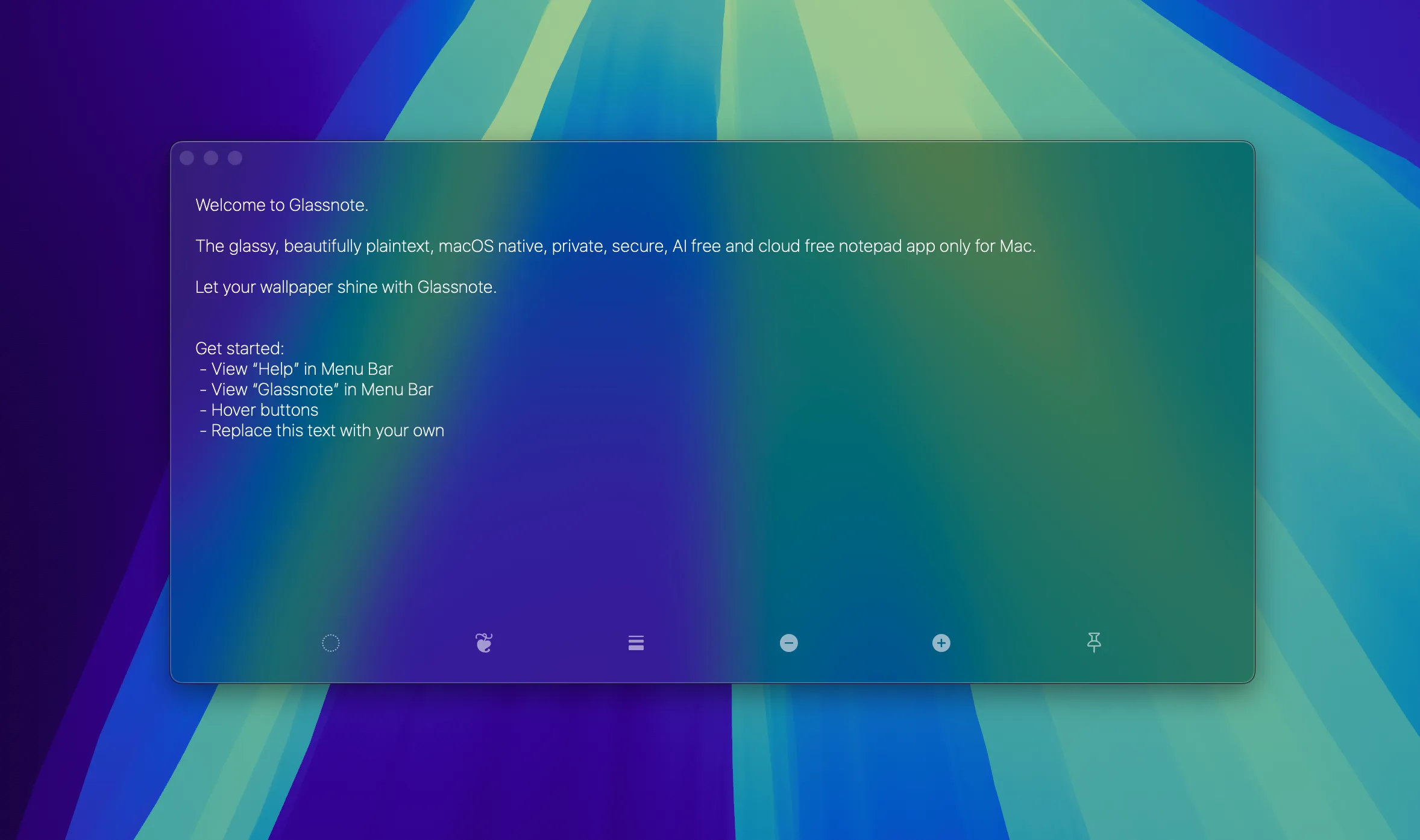 Glassnote: A minimalist, fast Mac notes app | AlternativeTo
