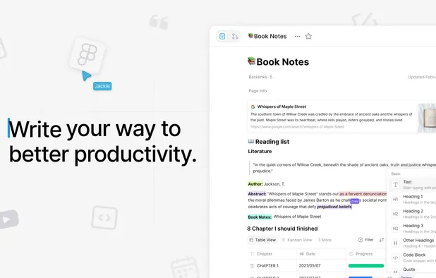 Open Source Notion Alternatives: Top 10 Self-Hosted Note-taking Tools ...