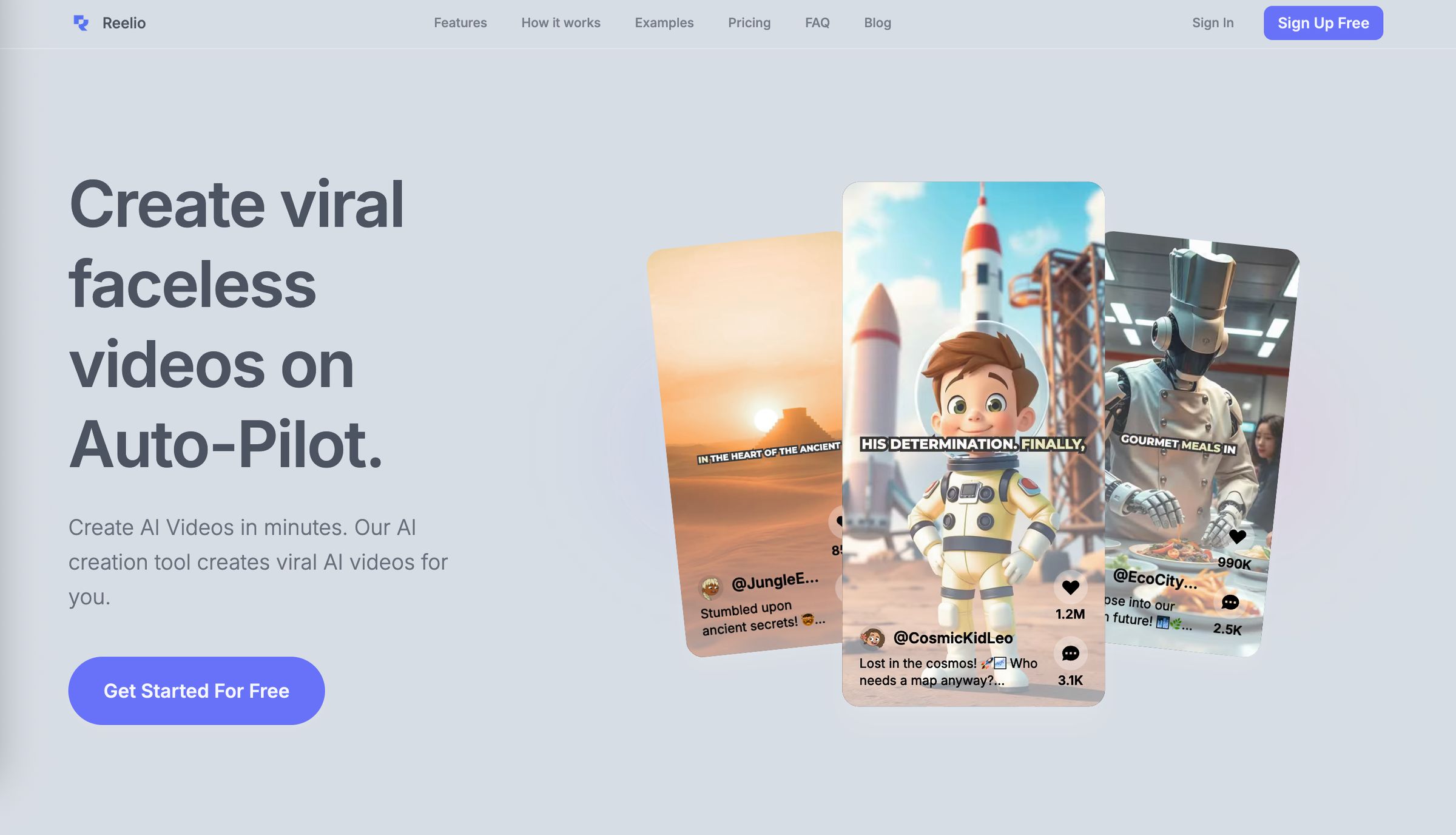 Reelio Alternatives: Top 6 AI Video Generators & Similar Websites ...