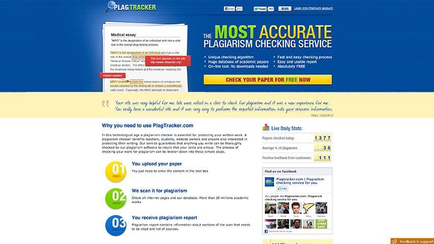 Plagtracker Alternatives: Top 12 Plagiarism Checkers & Similar Websites ...