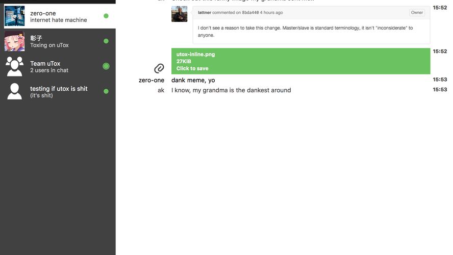Tox: Send messages, files, create groups and make Tox to Tox audio and ...