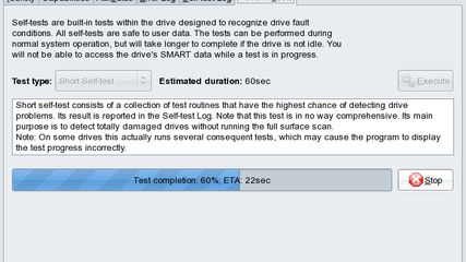 GSmartControl: Smartctl GUI that supports controlling hard drive Self ...