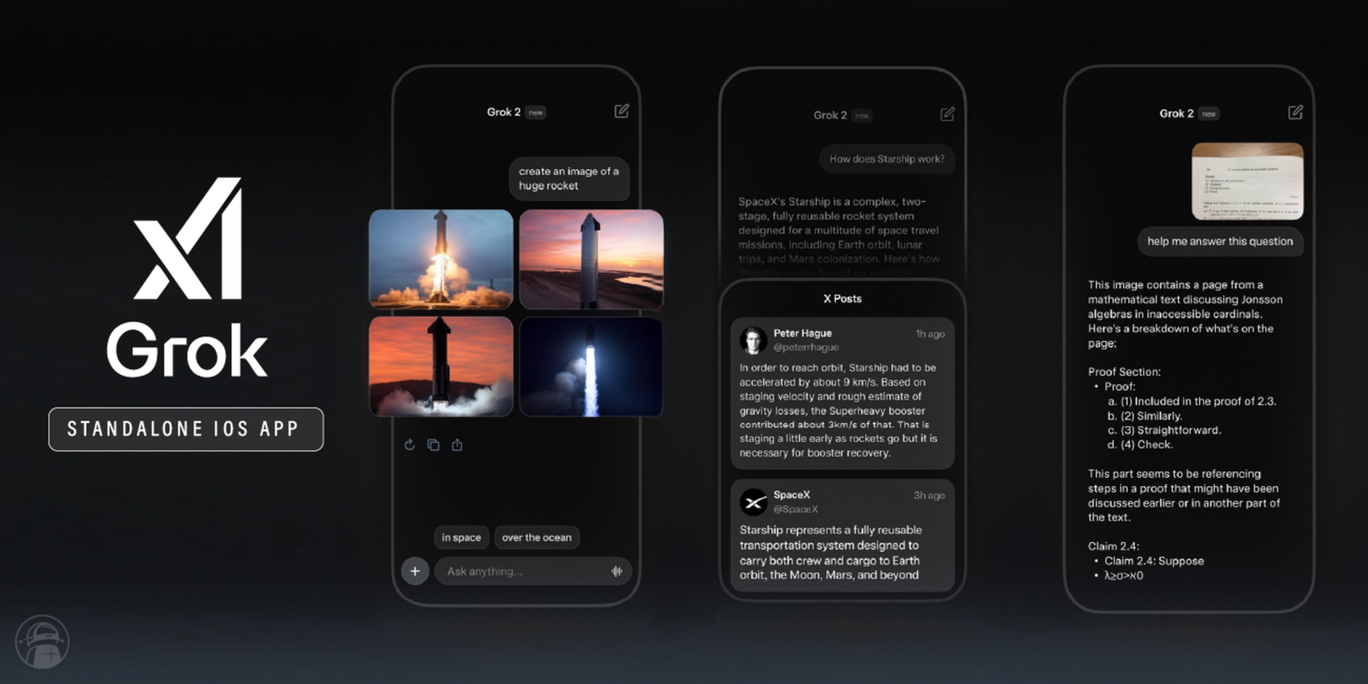 xAI launches standalone Grok chatbot iOS app in the US | AlternativeTo