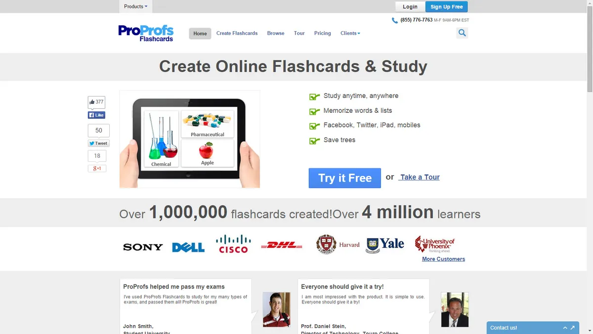 ProProfs Flashcards Maker: App Reviews, Features, Pricing & Download ...
