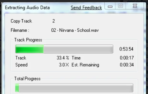 Exact Audio Copy: EAC is used to convert the tracks on standard audio ...