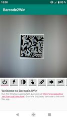 Barcode2Win: Transform Android device into a Windows WiFi barcode ...