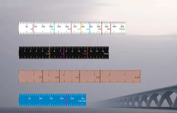 Bluegrams Screen Ruler: A lightweight and configurable ruler tool for ...
