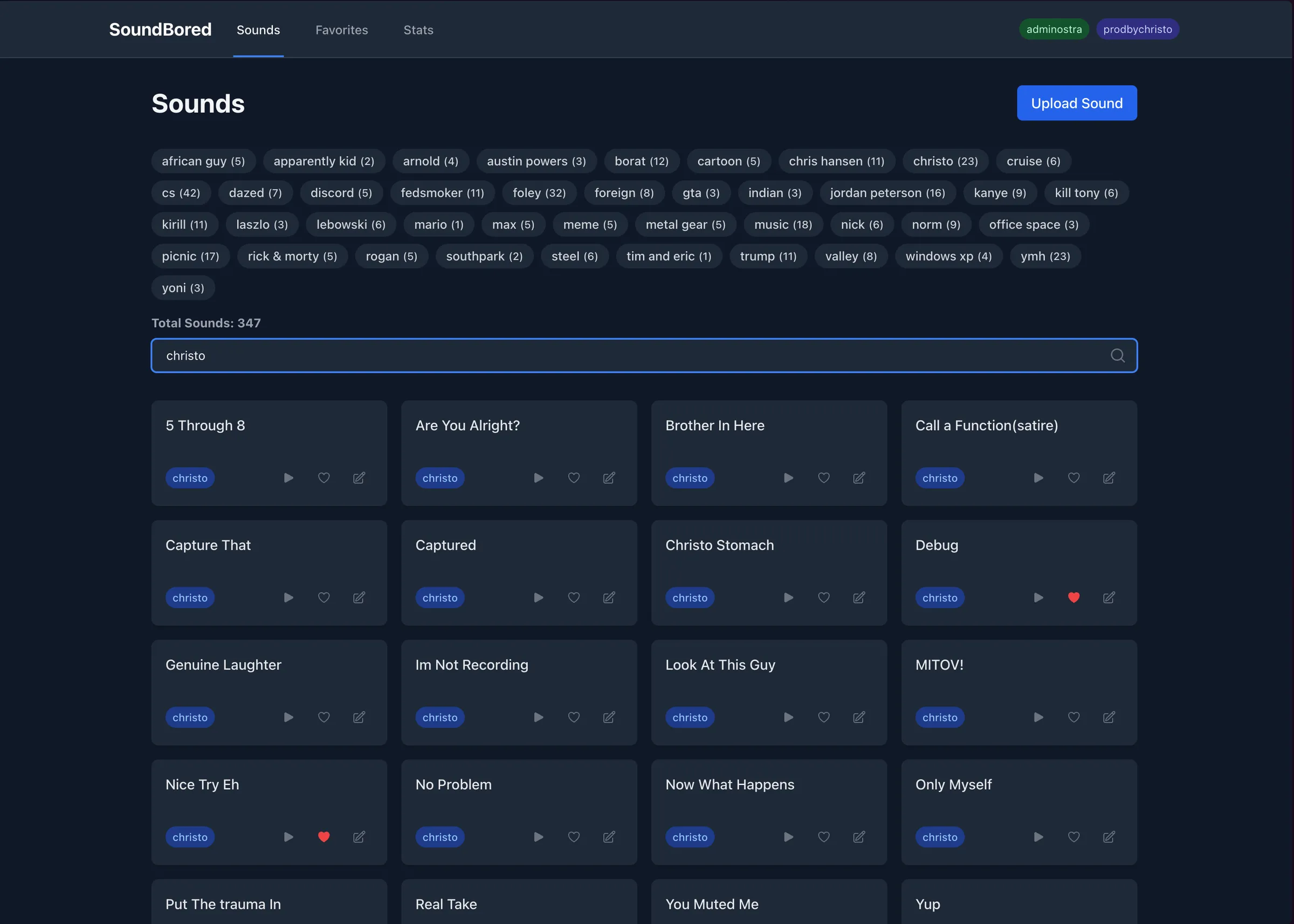 Soundbored: Unlimited, no-cost, self-hosted soundboard for Discord ...