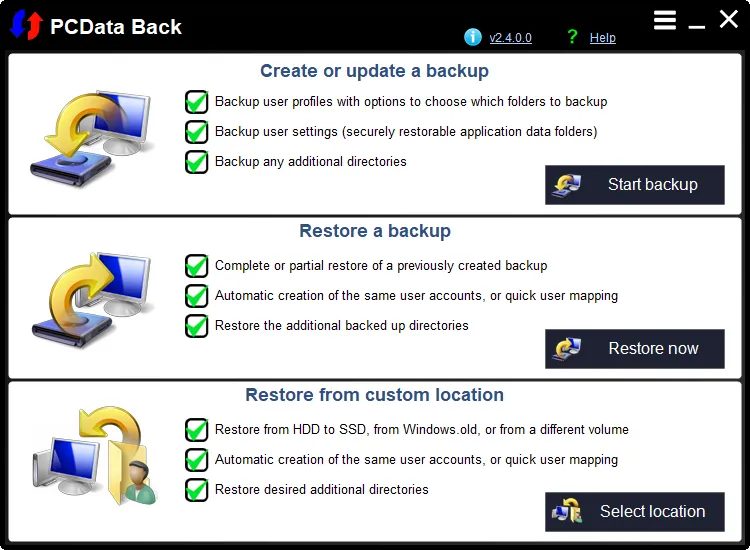PC Data Back Alternatives and Similar Software | AlternativeTo