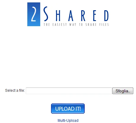2Shared: Large and absolutely free storage | AlternativeTo