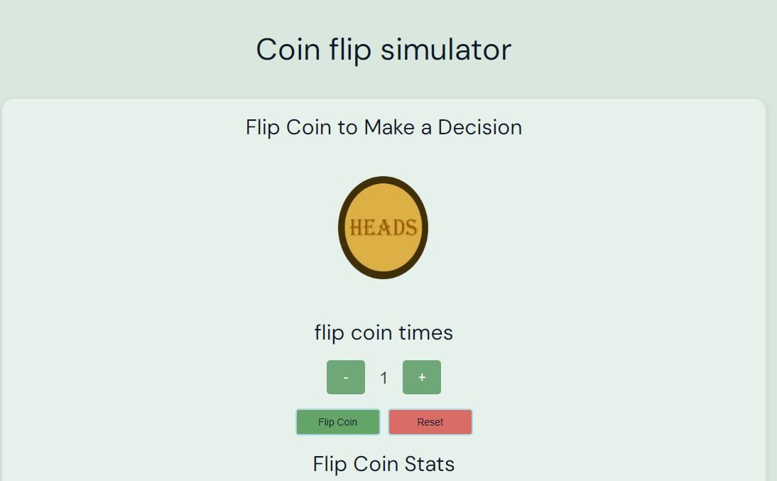 Flipsita: The Flipsita Coin Flip Simulator is an easy and fair way to determine outcomes ...