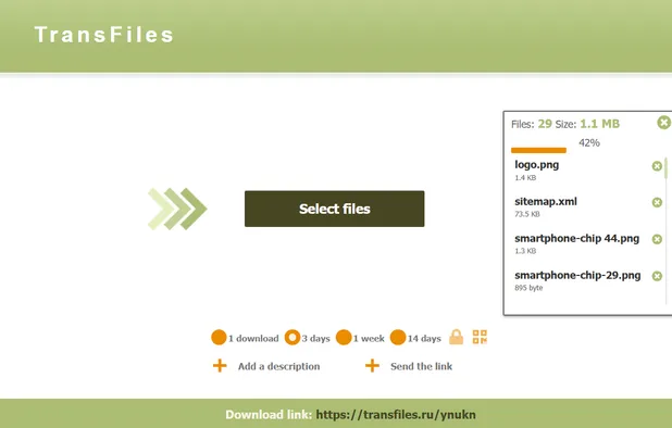 TransFiles: Transfiles is a free and fast file-sharing service with no ...