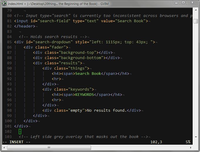 Aubrey's gVim: Aubrey’s gVim is, well, Aubrey's gVim! | AlternativeTo
