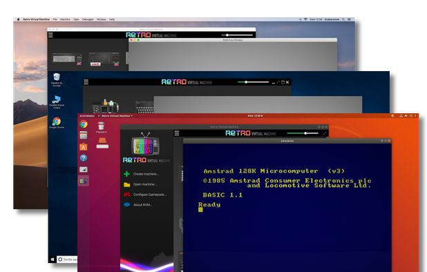 Retro Virtual Machine: The ZX Spectrum and Amstrad CPC emulator which ...