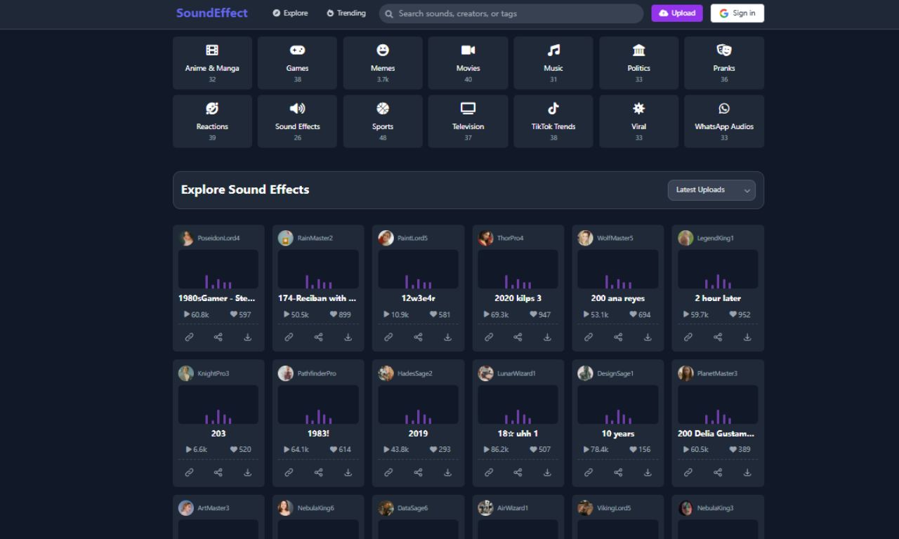 SoundEffect.app Alternatives and Similar Sites & Apps | AlternativeTo