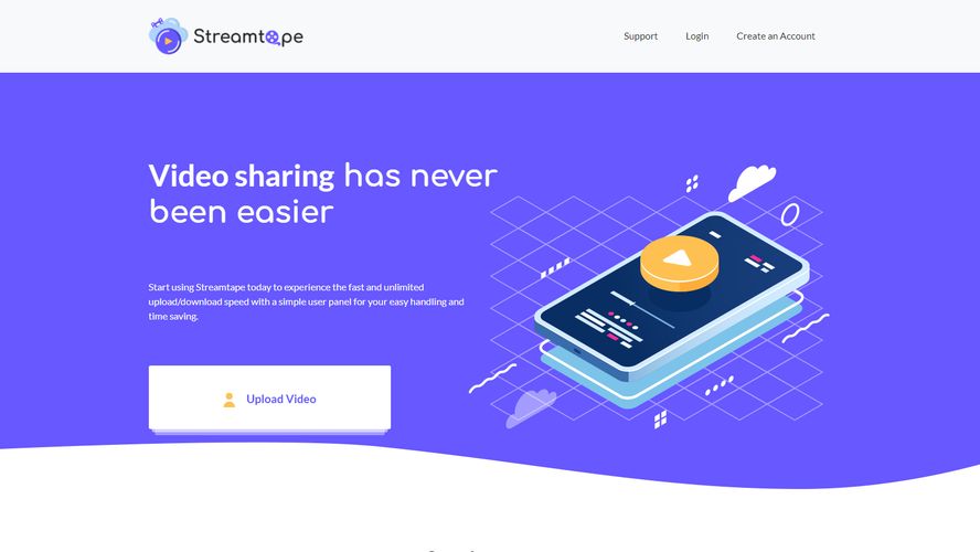 Streamtape: Fast and unlimited upload/download speed with a simple user ...