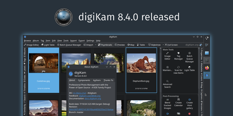 digiKam: Professional digital photo management software to organize ...