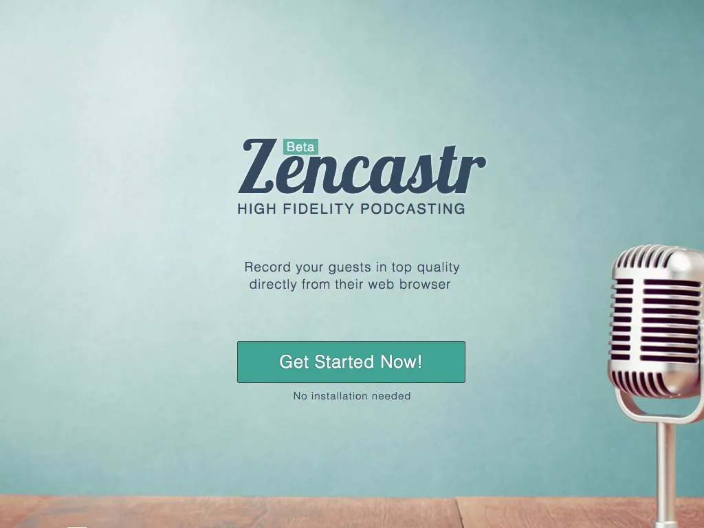 Zencastr: High Fidelity Podcasting - Record your guests in perfect ...