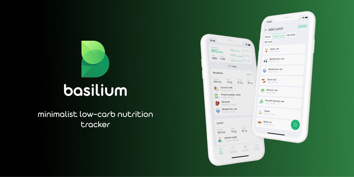 Basilium Alternatives: Top 8 Calorie and Nutrition Trackers | AlternativeTo