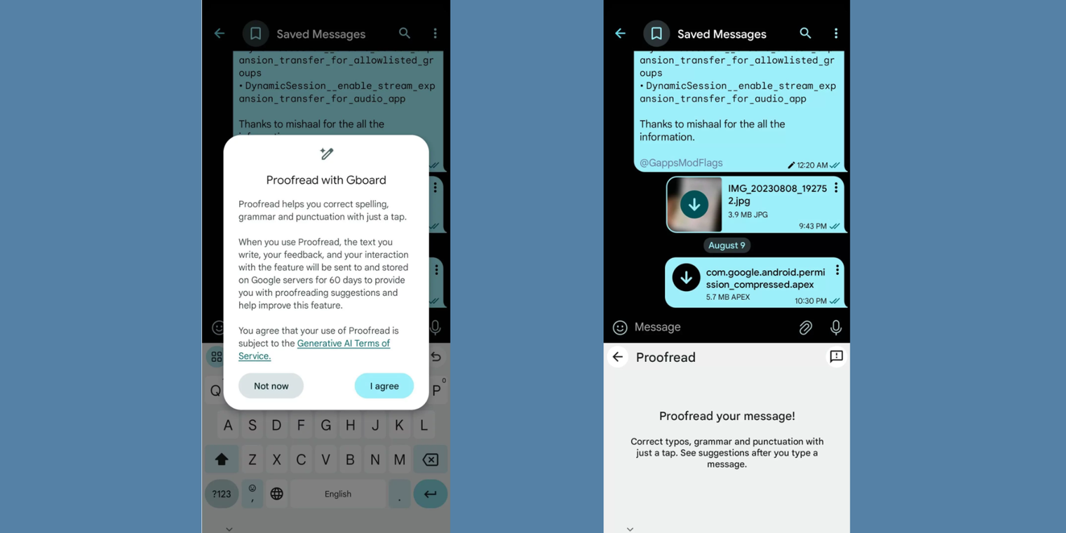 Gboard Beta 13.3 unveils new features: Stylus Handwriting Mode, Compact Voice Typing UI and AI ...