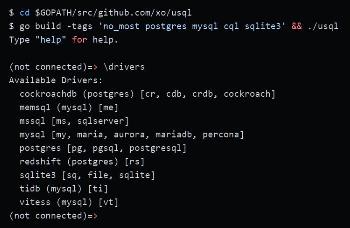 usql Alternatives and Similar Software | AlternativeTo
