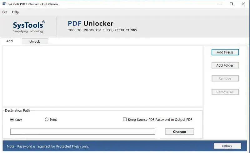 SysTools PDF Unlocker Alternatives and Similar Software | AlternativeTo