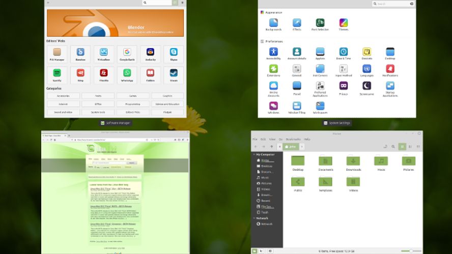 Linux Mint: Is one of the most popular desktop Linux distributions and ...