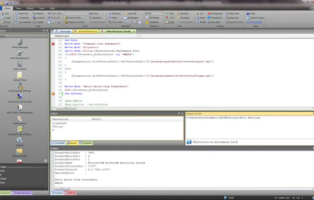 PowerShell IDEs | AlternativeTo