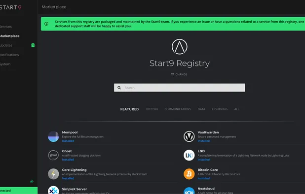 StartOS: Browser-based, graphical operating system for a personal server that | AlternativeTo