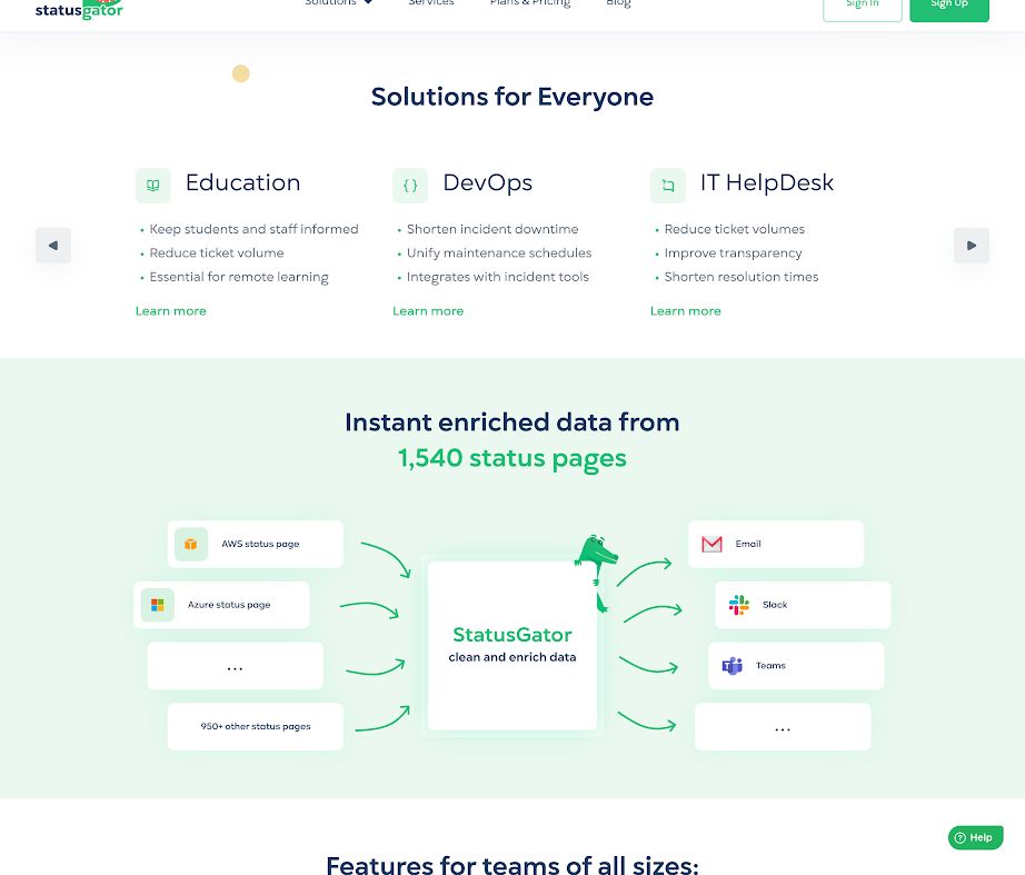 StatusGator Alternatives and Similar Apps | AlternativeTo