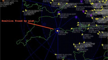 PlanePlotter: Receives and decodes live digital position reports from ...